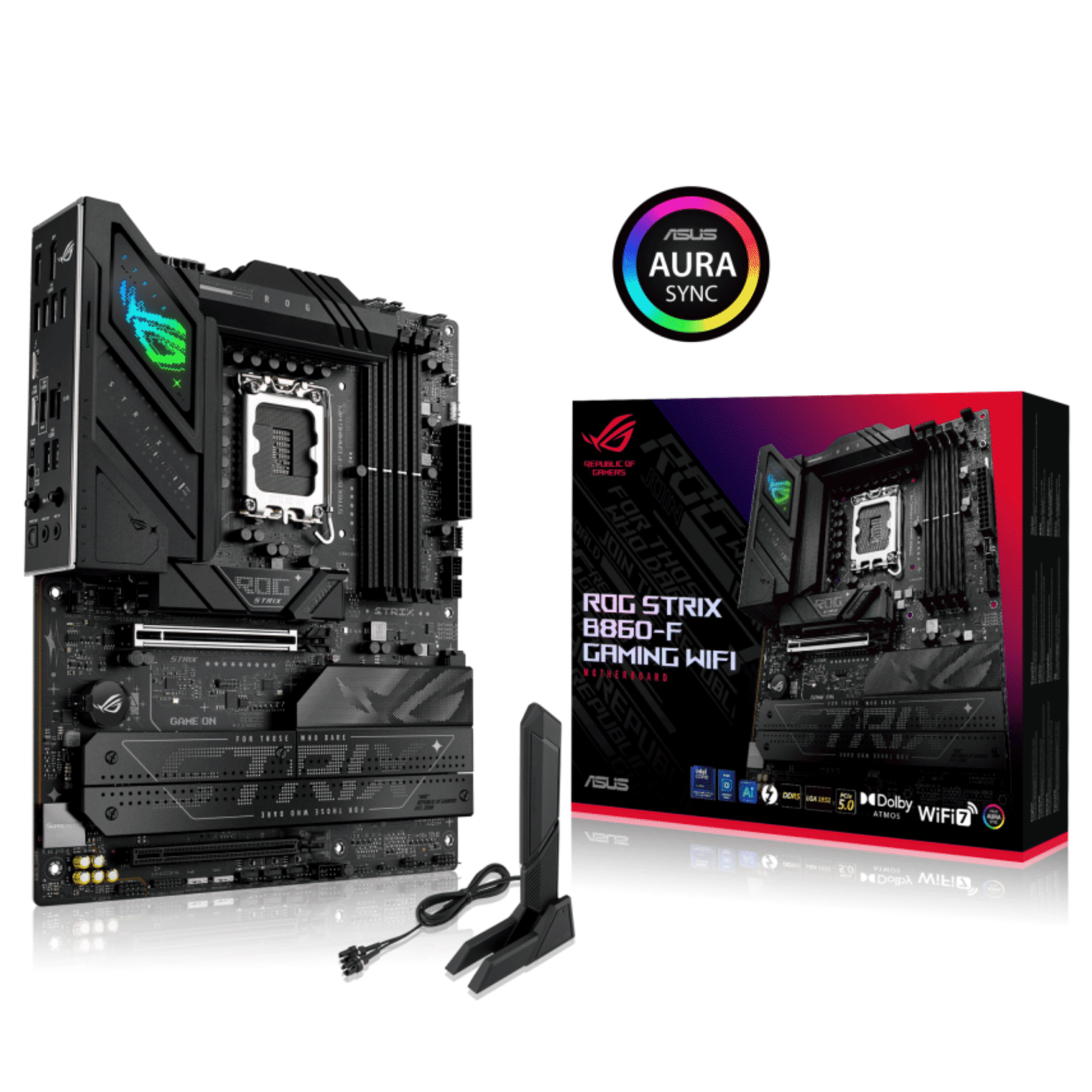 Mainboard Asus Rog Strix B860-f Gaming Wifi Intel Core Ultra Lga1851 ...