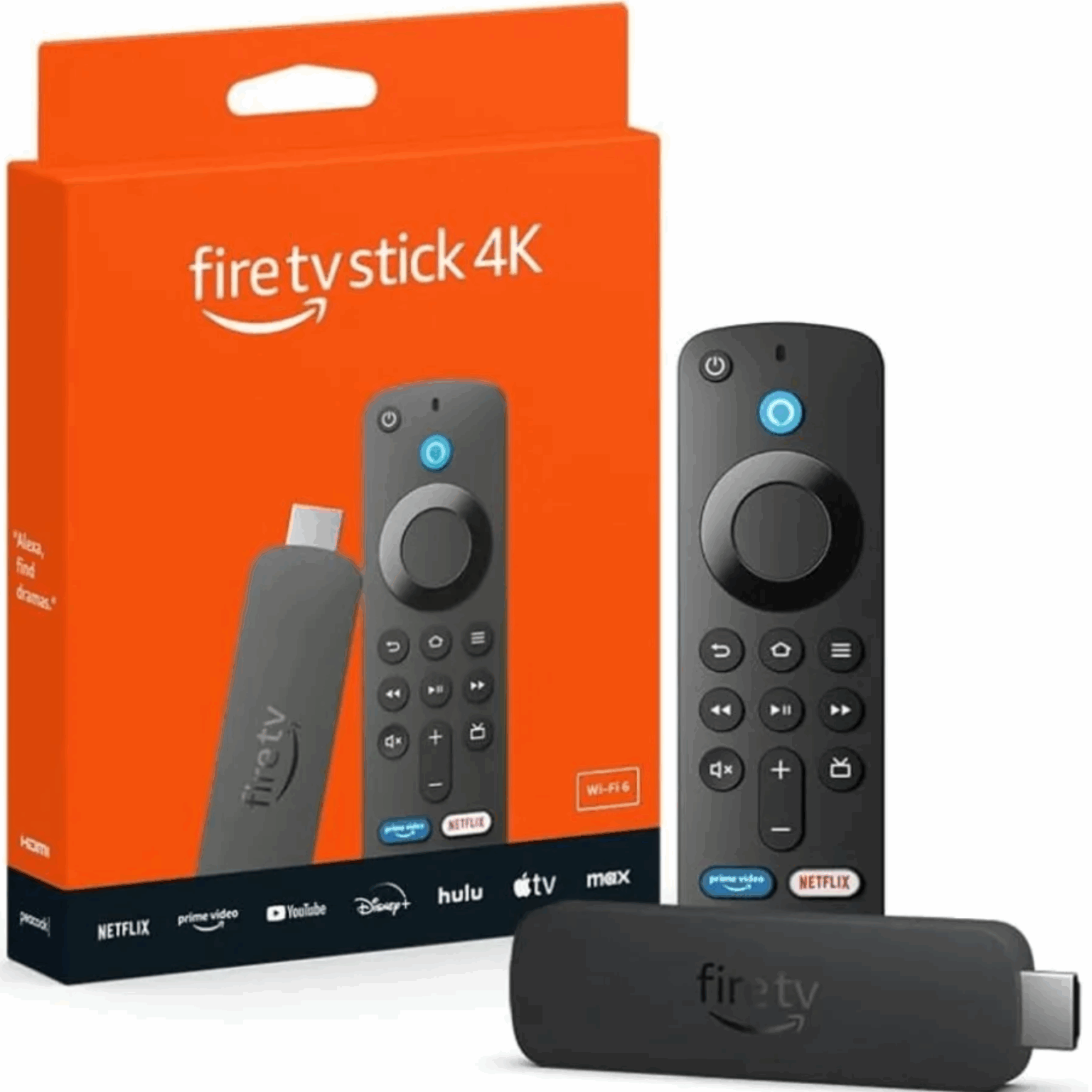 Tv Box Streaming Amazon Fire Tv Stick 4k Qc 1.7ghz 8gb Wifi 6 Con Alexa ...