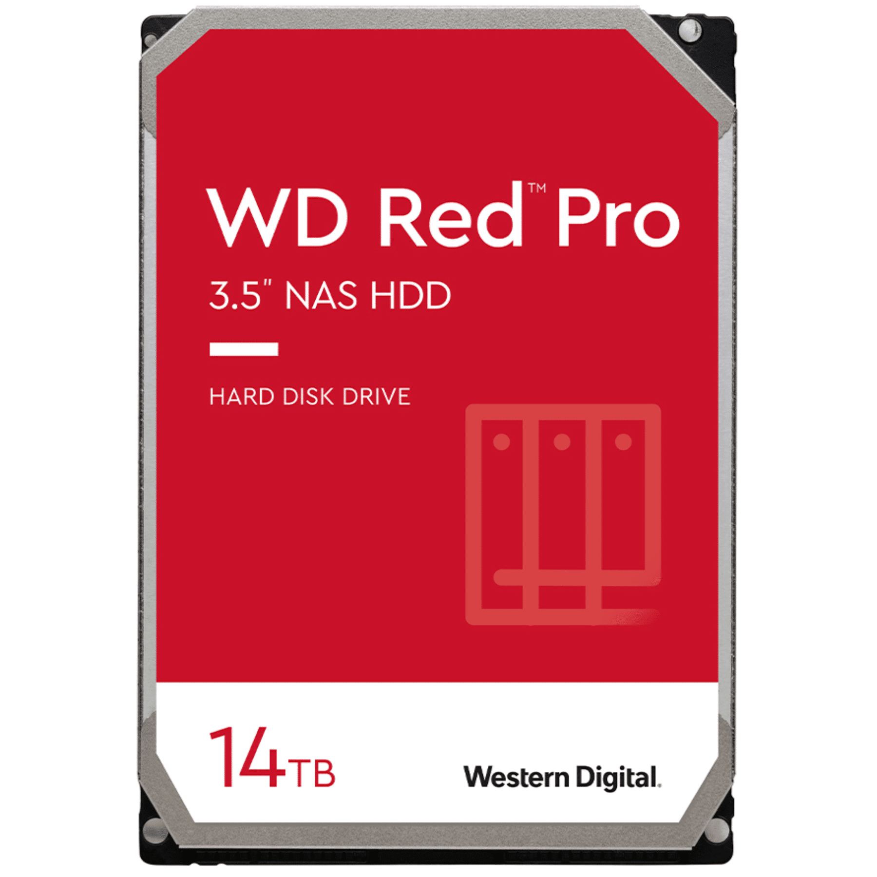 Western Digital WD Red - Hard Drive - Internal Hard Drive - 14 TB - 3.5 ...