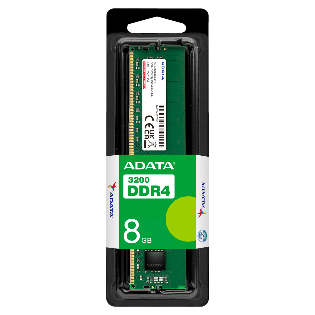 Dimm Adata 8gb 3200mhz Ddr4 L22 1.2v - Memorias - AD4U32008G22-SGN