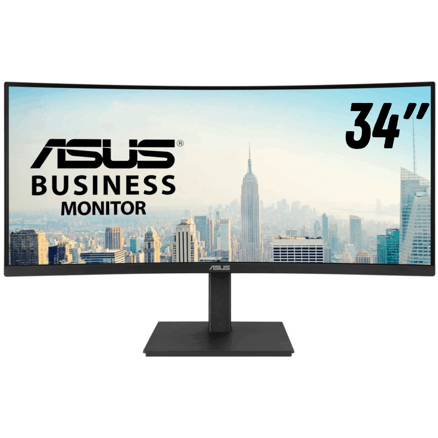 Asus VA34VCPSR 34" Class UW-QHD Curved Screen LED Monitor - 21:9 ...