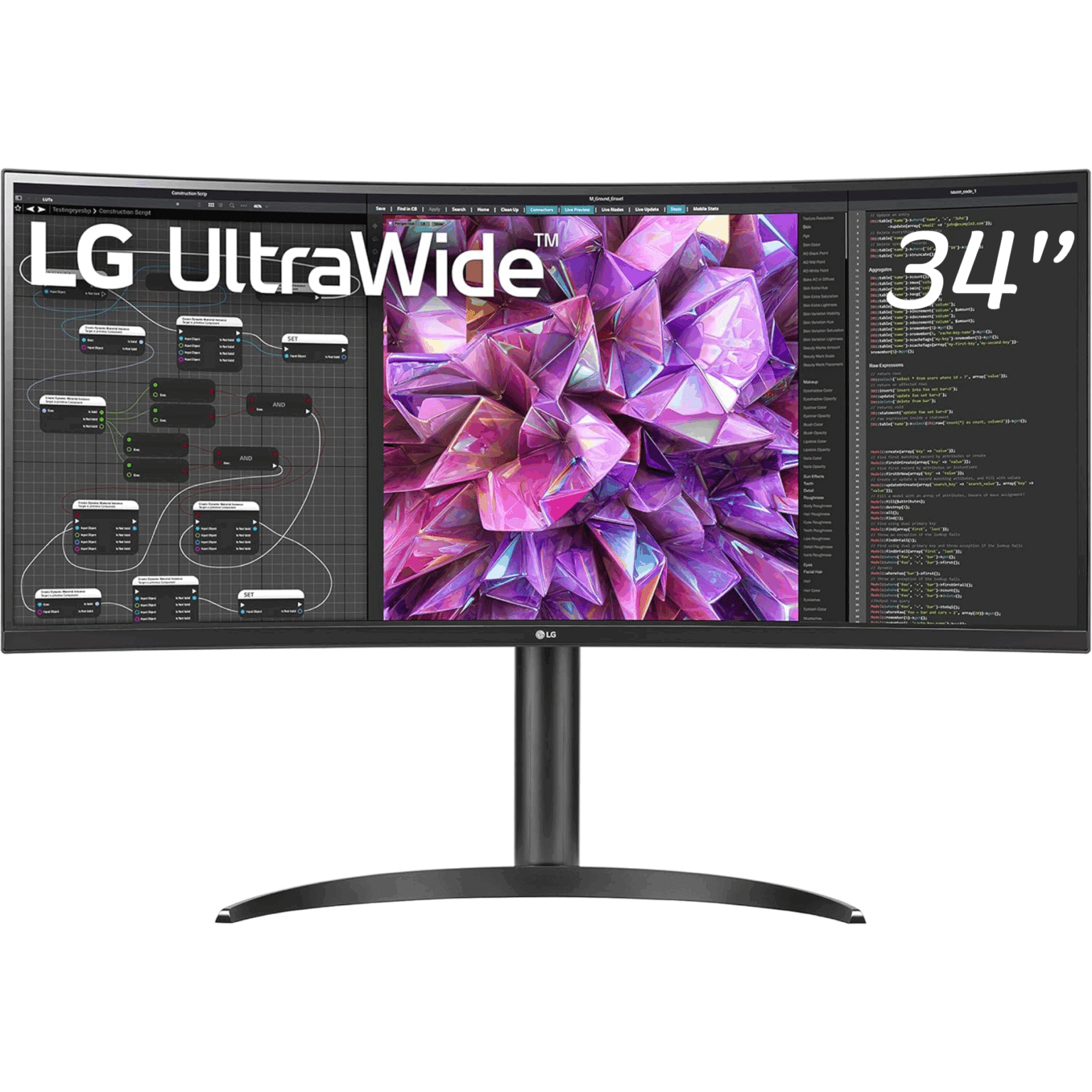 Monitor Lg 34” Curvo X34wq73a-b Ultrawide Qhd Ips Hdr10 Kvm Integrado Usb-c Black