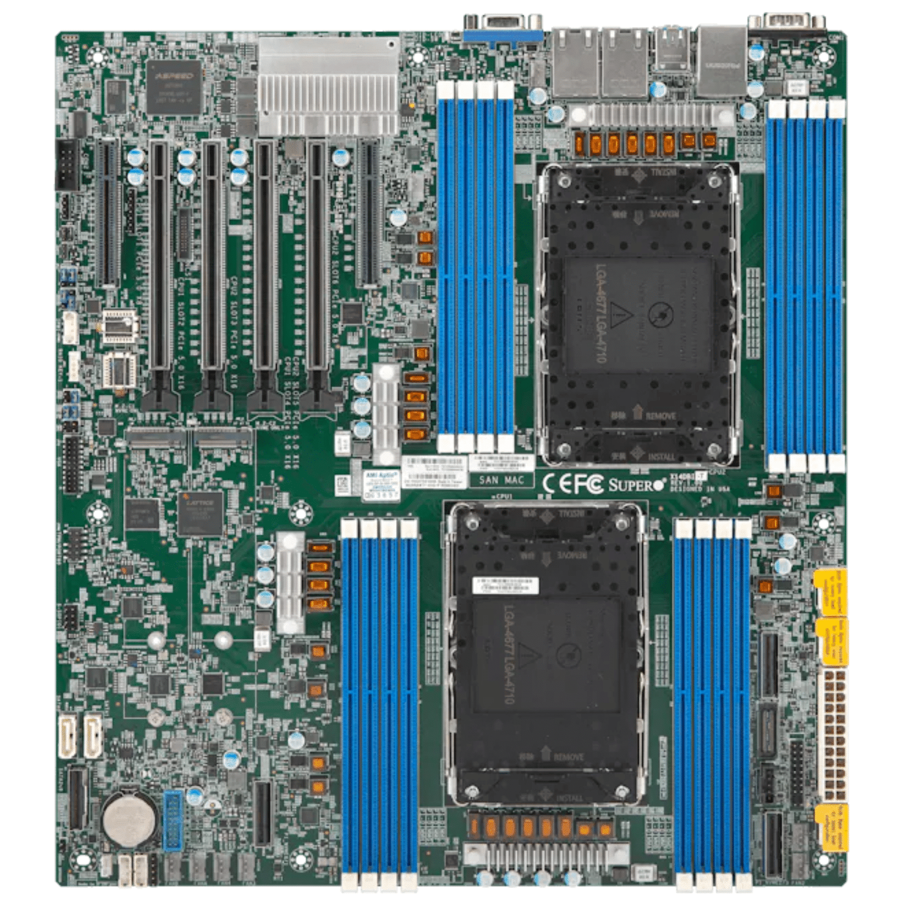 Supermicro Sm-mbd-x14dbi-t-b Intel Xeon 6700/6500 Series Processors ...