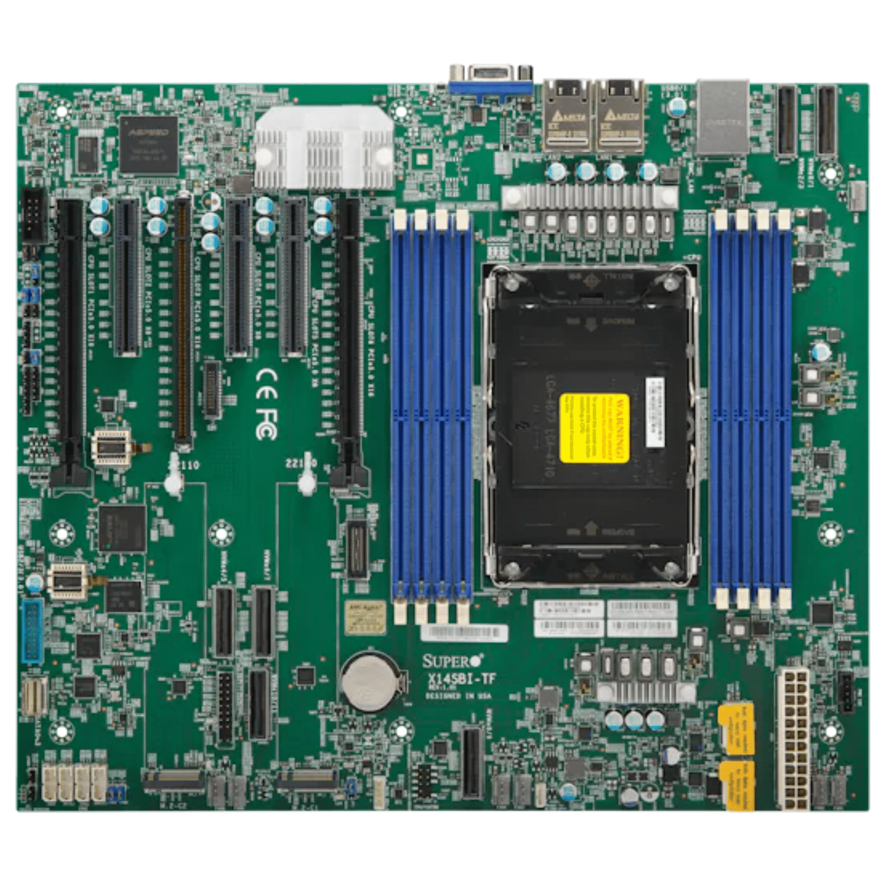 Supermicro Sm-mbd-x14sbi-tf-o Intel Xeon 6700/6500 Series Processors With P-cores Or 6700 Series ...