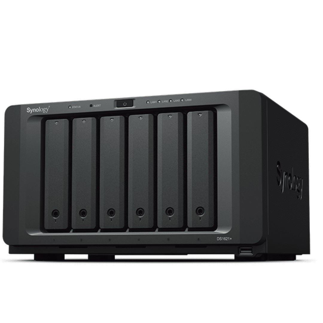 Nas Server Synology Disk Station Ds1621+ 6 Bays – Sata 6gb/s – Raid ...