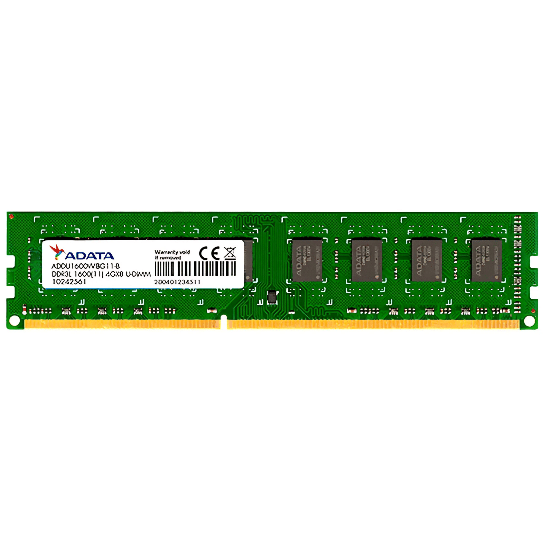 Memoria Ram Ddr3l Dimm 8gb Pc 1600 Adata Low Voltaje