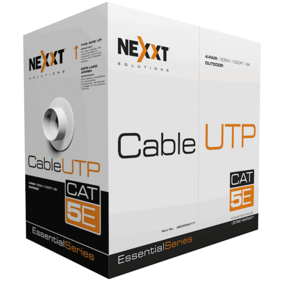 Nexxt Solutions Infrastructure - Outdoor UTP Cat5e - Cable 4P 24AWG ...