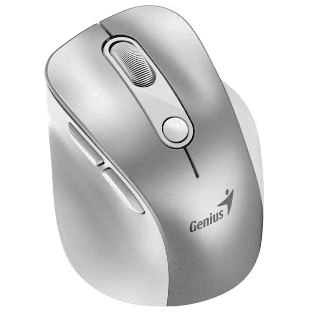 Mouse Genius Ergo 9000s Inalambrico Recargable Pearl White Ergonomico ...