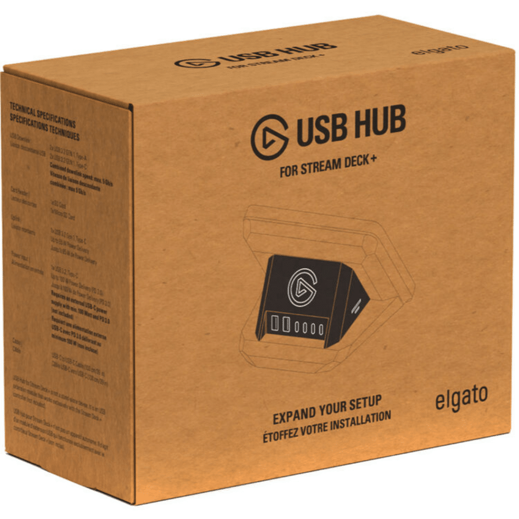 Corsair Memory Corsair Accessory 10GBN9901 Elgato USB Hub For Stream ...