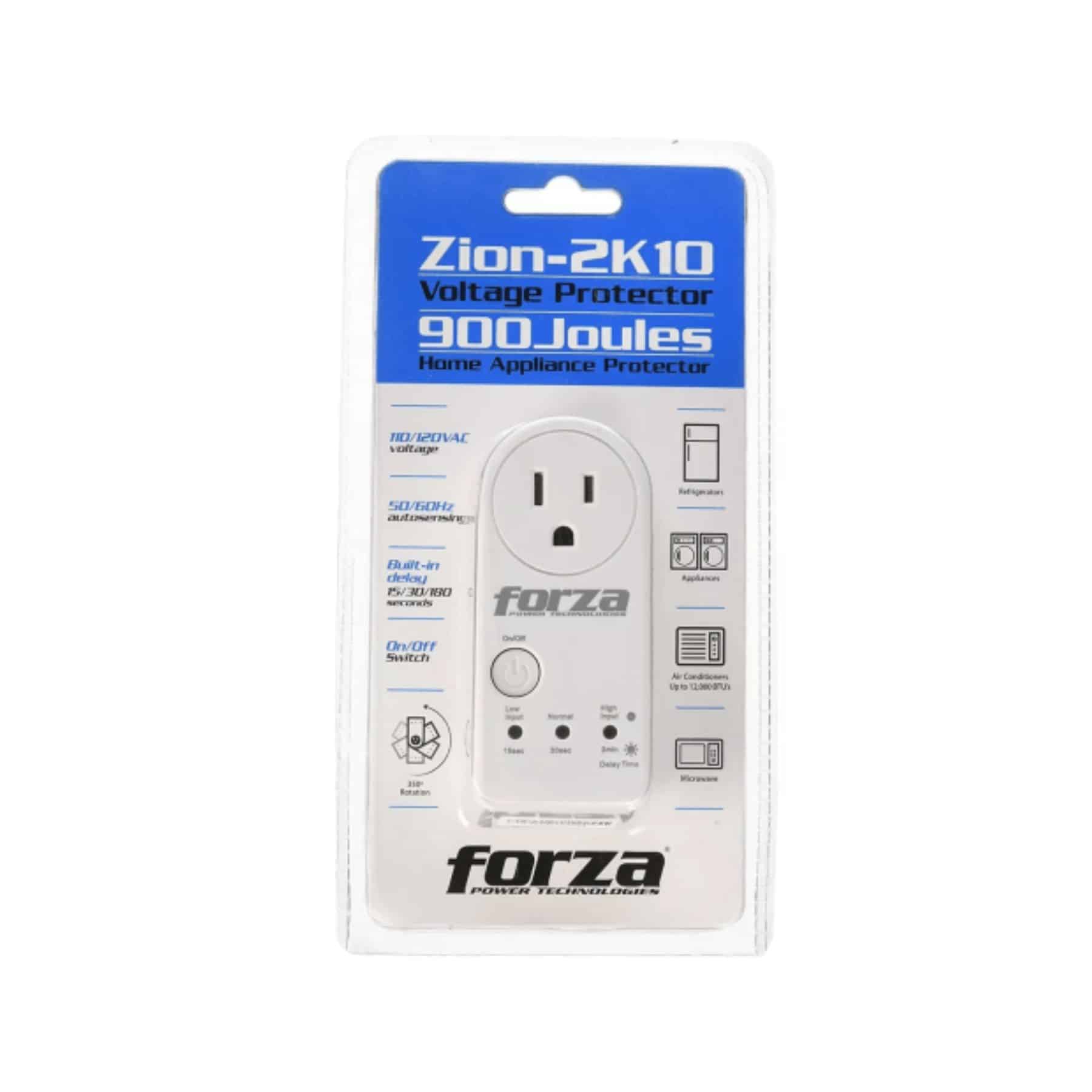 Protector De Voltaje Forza 110/120vac 50/60hz On/off Switch - Fvp-1201b