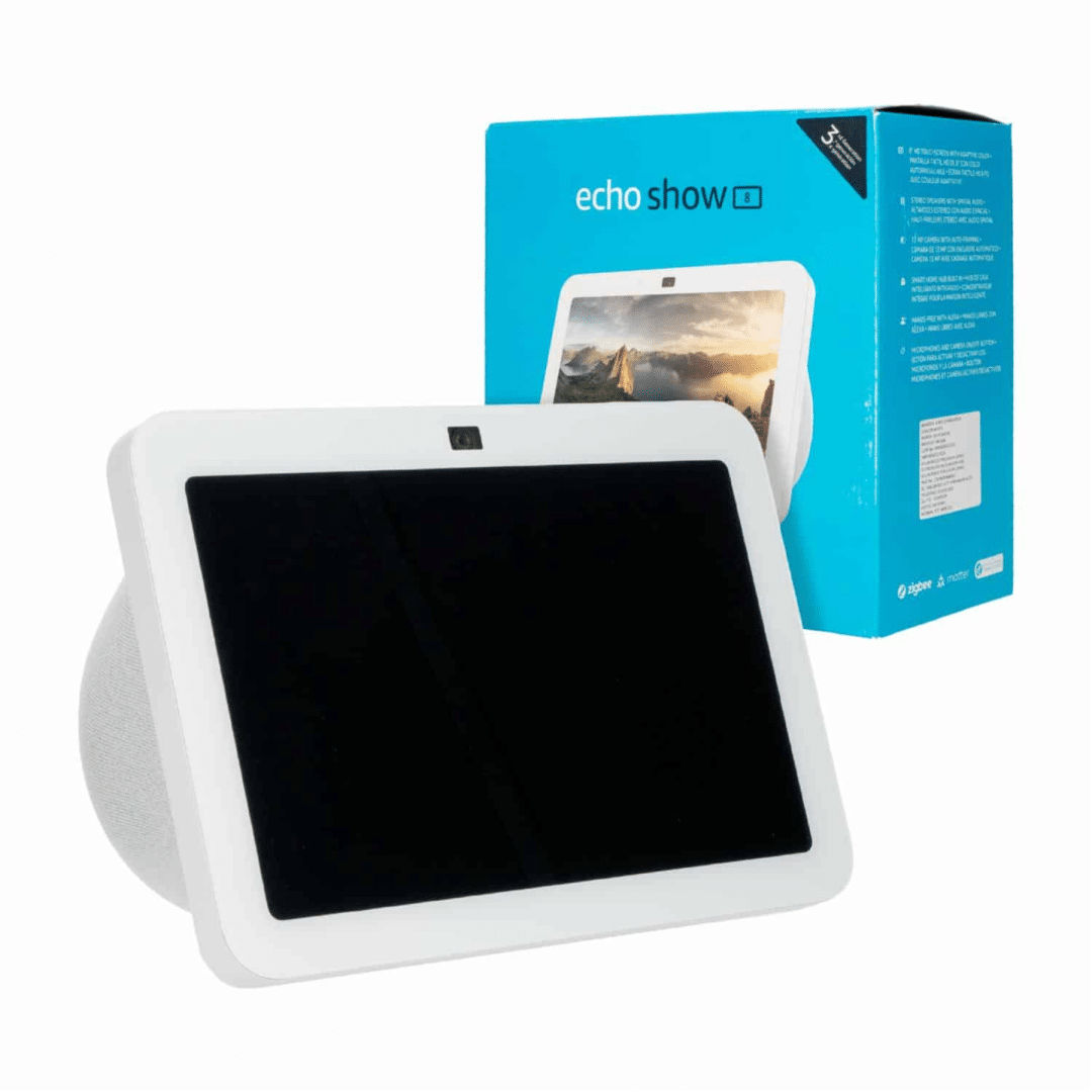 Pantalla Amazon Echo Show 8 Blanco Gen. 3 Tactil 8 Alexa 840268946920 ...